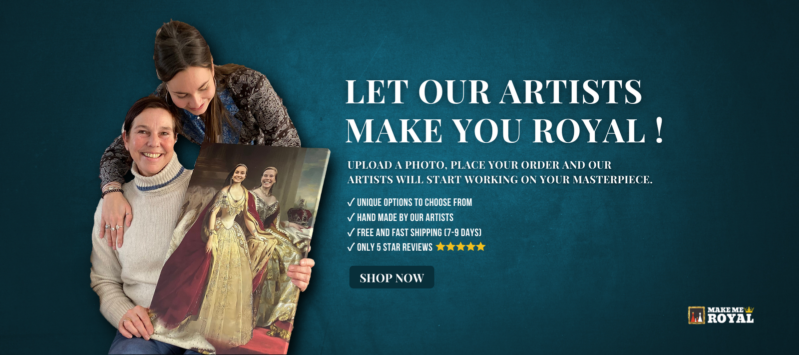 Make Me Royal USA - Custom Royal Portraits | Claim Your Crown Today ...